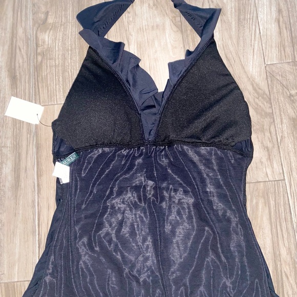 Lauren Ralph Lauren | Swim | Lauren Ralph Lauren Tankini Ruffle Halter ...